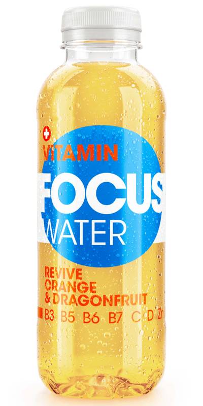 FocusWater Orange * - 50 cl - Alkoholfrei