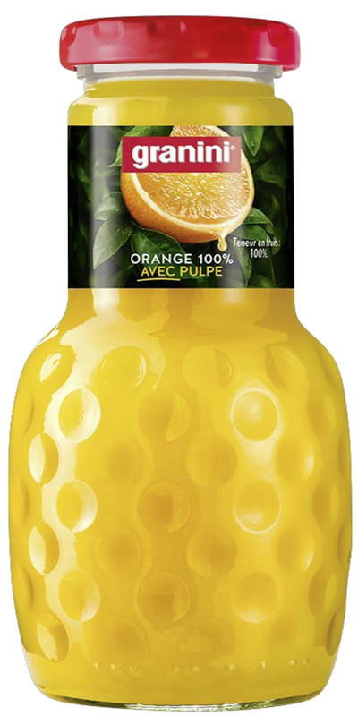 Granini Orange Pur Jus * - 20 cl - Boissons s/ alc.