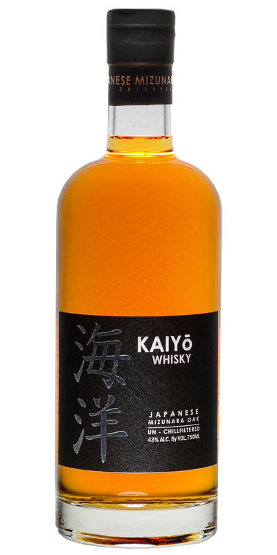 Kaiyo Japanese Pure Malt Whisky Mizunara Oak * - 70 cl - Alcools