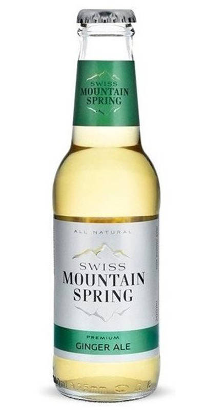 Swiss Mountain Spring Ginger Ale - 20 cl - Alkoholfrei