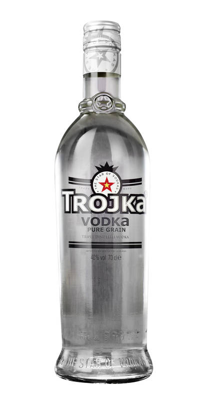 Trojka Vodka Pure Grain * - 70 cl - Alcools