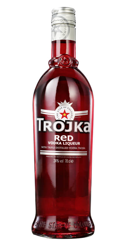 Trojka Vodka Red * - 70 cl - Alcools