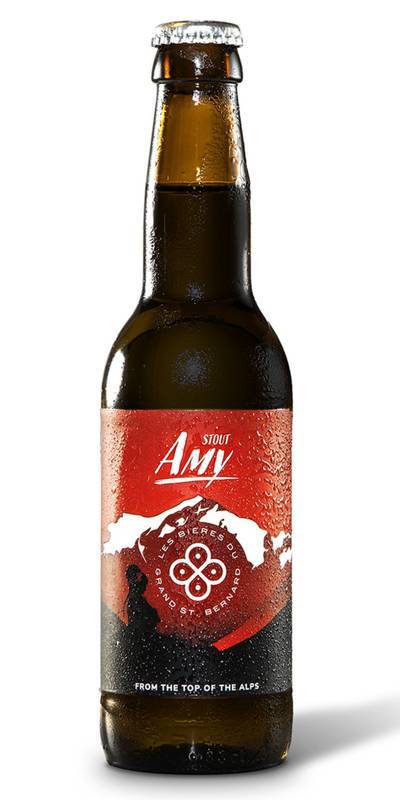 Amy Stout les Bières du Grand-Saint-Bernard * - 33 cl - Beer